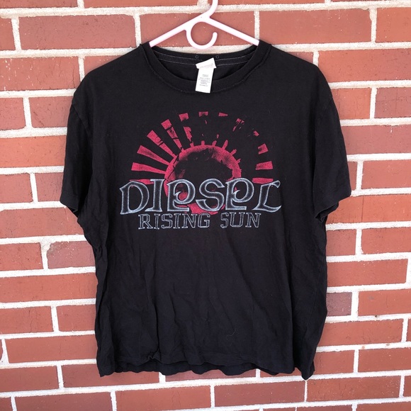 Diesel | Shirts | Diesel Rising Sun Tshirt | Poshmark